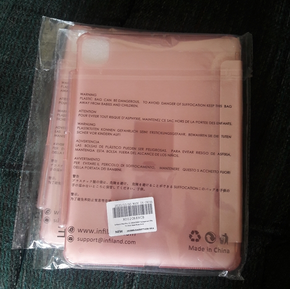 InfiLand | Tablets & Accessories | Infiland Ipad Pro Rose Gold Trifold Case | Poshmark